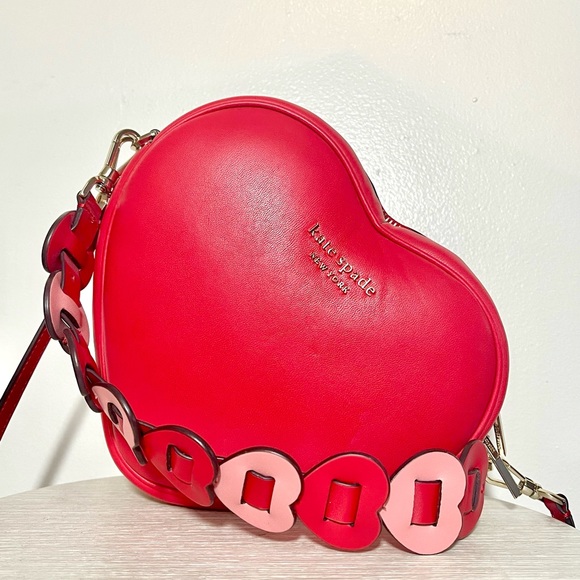 kate spade | Bags | Kate Spade 3d Puff Heart Bag | Poshmark
